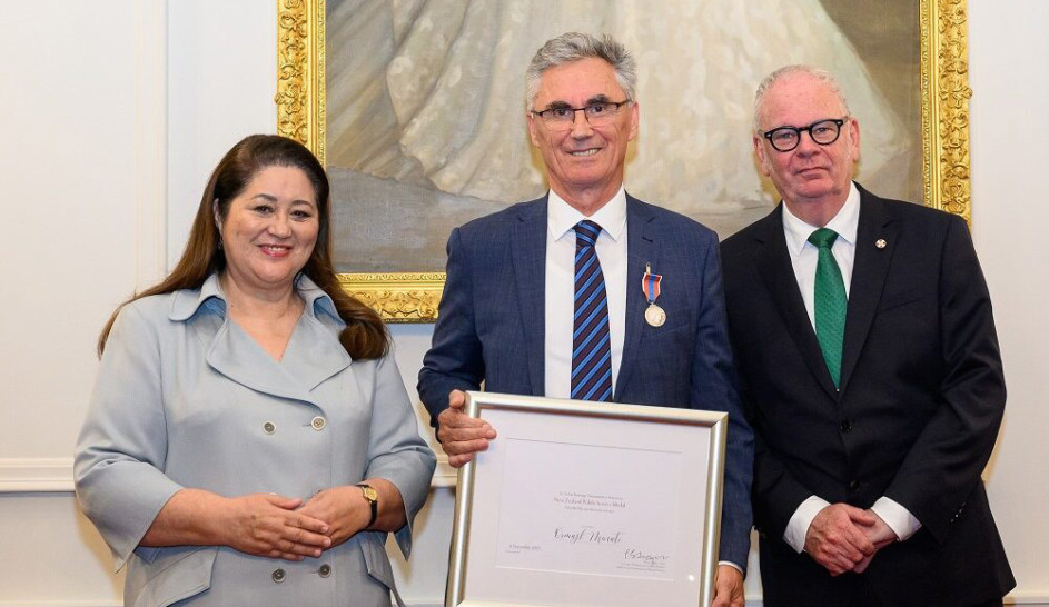 Qemajl Murati awarded New Zealand Public Service Medal :: Immigration ...